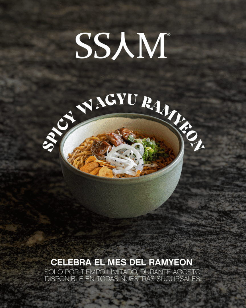 Menú - SSAM Restaurante Coreano